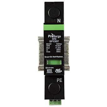 Amazon.com: ASI ASISP150T UL 1449 3rd Ed. DIN Rail Mounted Surge ...