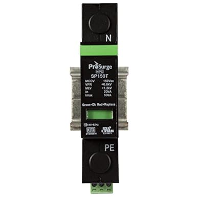 Amazon.com: ASI ASISP150T UL 1449 3rd Ed. DIN Rail Mounted Surge ...