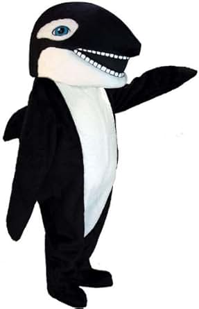 Amazon.com: Killer Whale Lightweight Mascot Costume: Clothing
