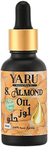 سعر زيت لوز حلو طبيعي من يارو - للطعام والشعر والجسم والوجه - 30 ...