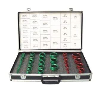 Metric and BSPP Thread Identification Kit: Amazon.com: Industrial ...