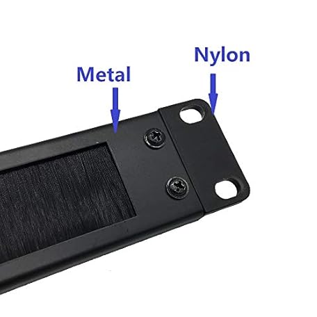 Mua Jingchengmei 1U Disassembled Rack Mount Cable Management Panel with ...