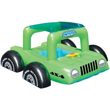 Amazon.com: Swimline Pool Buggy Car Pool Float - Colors May Vary: Toys ...