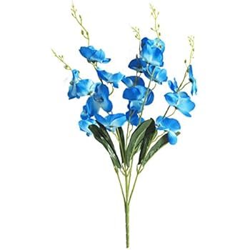Amazon.com: 27" Silk Bluebonnet Flower Spray -Blue (pack of 12): Home ...