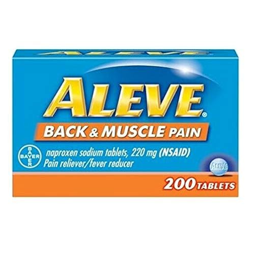 Aleve Aleve aleve Back & Muscle Pain Tablets 200 Count, 200 Count in ...