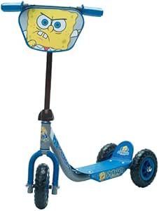 Amazon.com : SpongeBob SquarePants 3 Wheeled Scooter : Three Wheeled ...