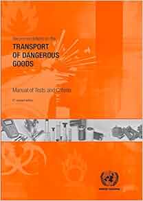 Amazon.com: Recommendations On The Transport Of Dangerous Goods: Manual ...