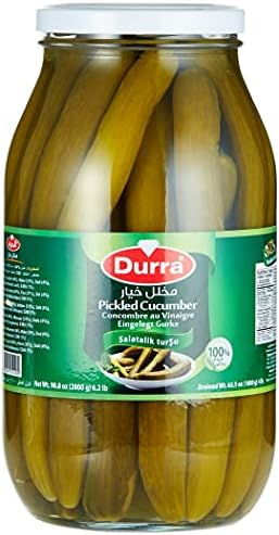 Durra Baby Cucumber Pickles 2800 g price in Saudi Arabia | Amazon Saudi ...