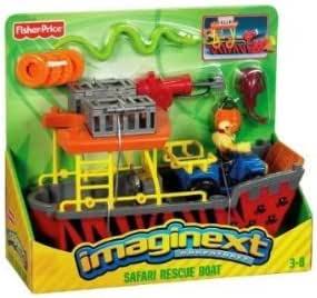 Amazon.com: Fisher-Price Safari Rescue Boat : Toys & Games