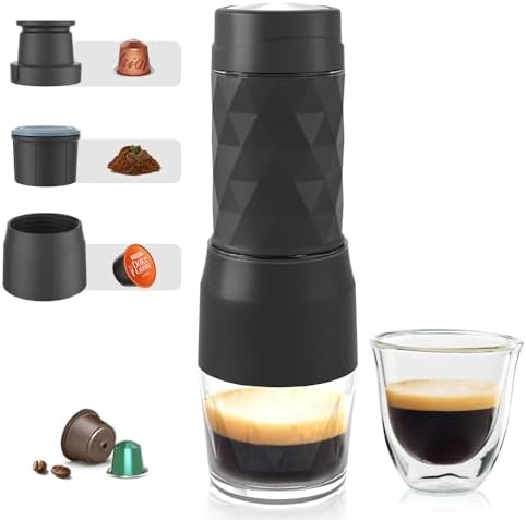 Portable Coffee Maker, Upgrade Version of DG Capsule Coffee Machine ...