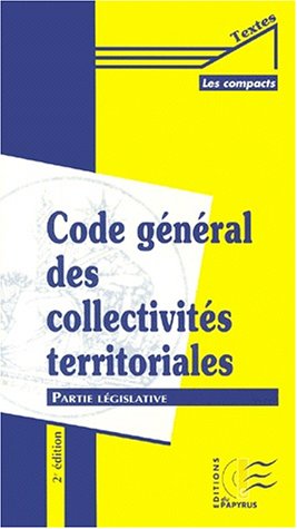 Melfancbikath: Code général des collectivités territoriales, partie ...
