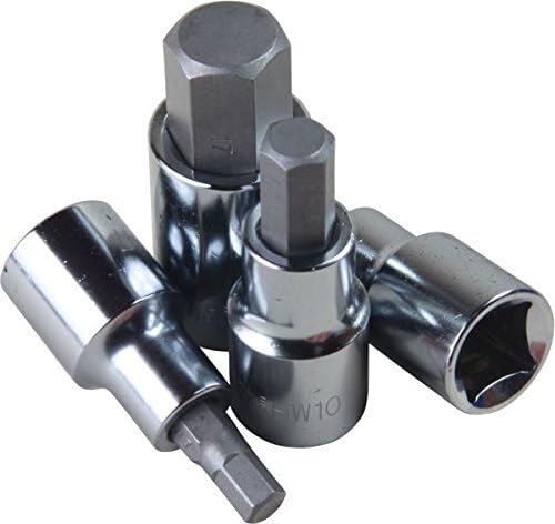 BERGEN TOOLS B1695 US Pro 1/2 Inch Drive Hex Bit Socket Set - BigaMart