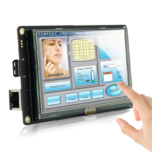 SCBRHMI 10.1 Inch Display HMI Resistive Touch Screen TFT LCD with Program + TTL Serial for ...