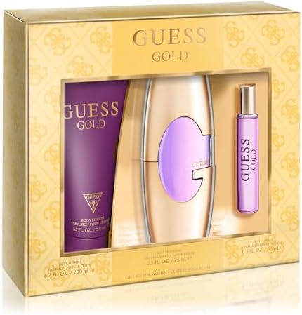 Guess Gold For Women Set Edp 75Ml+ Edp 15Ml + Bl 200Ml (New Pack ...