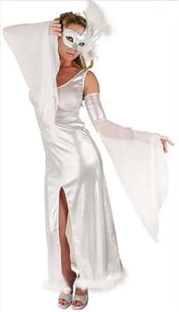 Amazon.com: Women's white angel costume (Large 10-12): Clothing