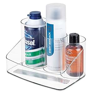 Amazon.com: mDesign Men's Grooming Storage Organizer for Combs, Shaving ...