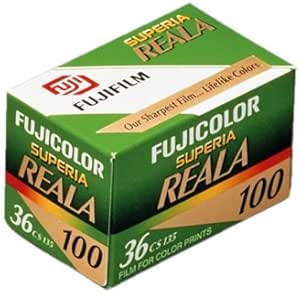 Amazon.com : FujiColor Superia Reala 100 Speed 36 Exposure Color Film ...