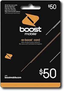 Amazon.com: $50 Re-boost Card By Boost Mobile