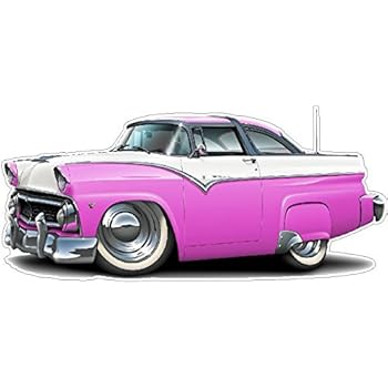 Amazon.com: Crown Vic WALL DECAL 2ft long FORD Vintage Old Classic ...