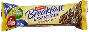 Amazon.com : Carnation Breakfast Essentials Nutrition Bars, Chocolate ...