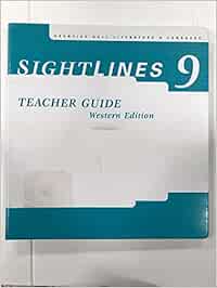 Sightlines 9 Teacher's Guide Western Edition: Pearson: 9780130130822 ...