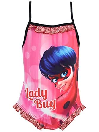 Miraculous Ladybug Girls' Lady Bug Swimsuit Red Size 5: Amazon.com.au ...