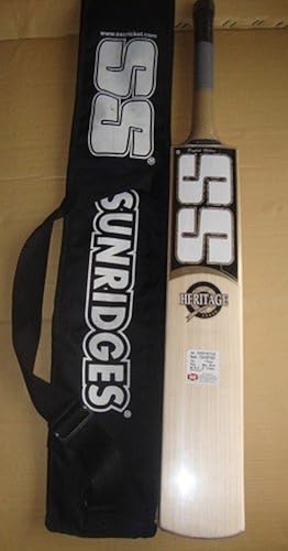 SS Sundridges Ton Heritage Cricket bat, Short Handle, English Willow in ...