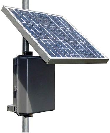 Amazon.com: Dynamic Microgrids Solar Battery Pole Mount Kit (30w Solar ...