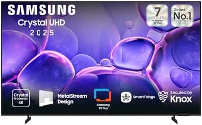 Samsung 75 Inch Crystal UHD TV, U8000F, 4K, Crystal Processor, 4K ...
