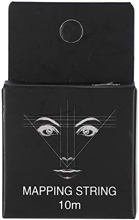 Eyebrow Mapping String, Pre-inked Microblading String for Brow Mapping Eyebrow Thread Tattoo ...