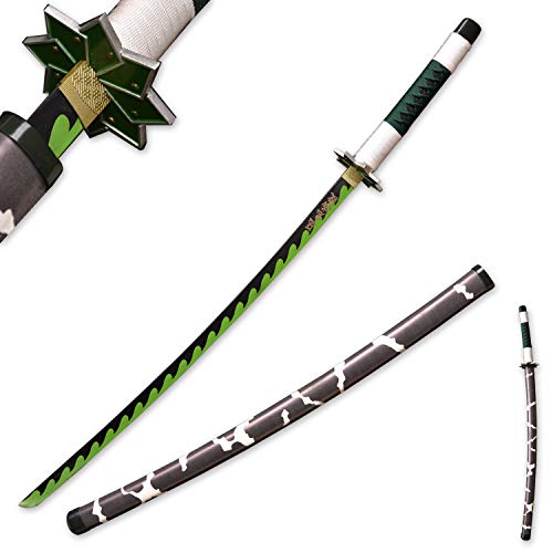 Sword fort Handmade Katana Anime Cosplay Sword, Carbon Steel Demon ...