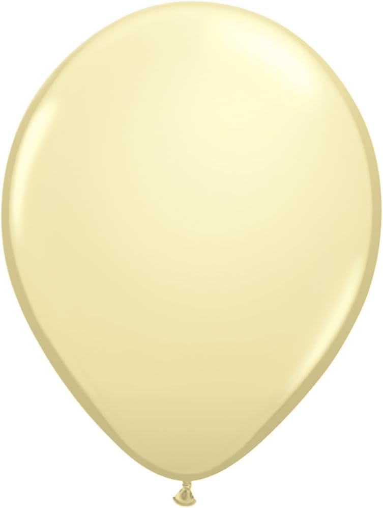 Amazon.com: Qualatex Party Balloons, 11", Ivory Silk: Kitchen & Dining