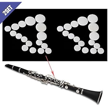 Amazon.com: Instrument Clinic Clarinet Pad Assortment of 50, 2.7mm ...
