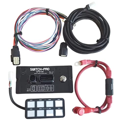 Switch Pros SP-9100 8-Switch Panel Power System With Concealed Mounting ...