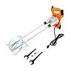 Electric Mortar Mixer, Double Paddle Concrete Plaster Mortar Paint ...