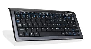 Amazon.com: IOGEAR Multi-Link Bluetooth Mini Keyboard GKB601 - Black ...