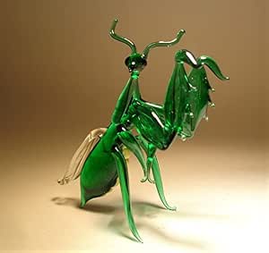 Amazon.com: Glass Praying Mantis Figurine : Home & Kitchen
