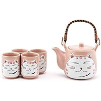 Amazon.com | Hinomaru Collection Japanese Maneki Neko Lucky Cat Kitten ...
