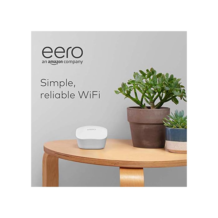 Amazon eero mesh WiFi system – router for whole-home coverage (3-pack)
