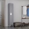 SISESOL 2pc Metal Locker Storage Cabinet, 66" Organizer for Work With ...