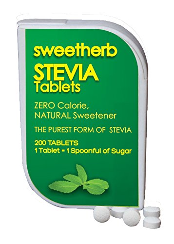 Buy Sweetherb Stevia Sugar Free, Zero Calorie, Natural Sweetner - 200 ...