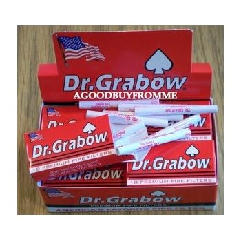 Amazon.com: Dr Grabow Pack Of 10 Premium 6mm Pipe Filters: Kitchen & Dining
