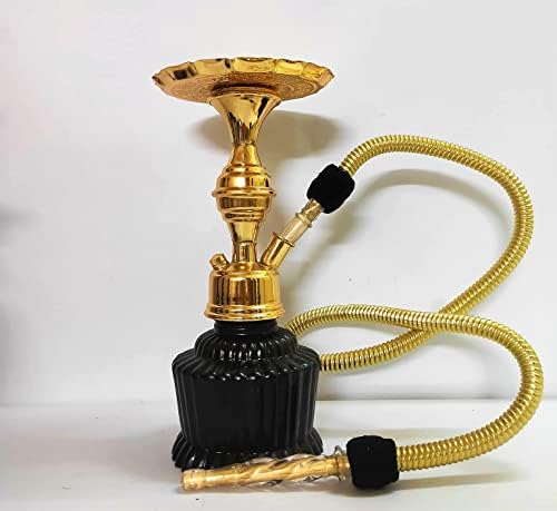 Table Top Stainless steel Hookahs Gold Balha price in Egypt | Amazon ...