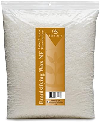 Plant Guru Emulsifying Wax NF, NON-GMO Premium Quality Polysorbate 60 ...