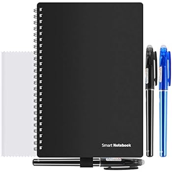 VACNITE Cuaderno Inteligente Libreta Reutilizable Smart Notebook de 100 Páginas Libreta de Notas ...