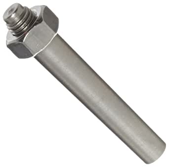 18-8 Stainless Steel Externally Threaded Taper Pin With Hex Nut, Plain ...