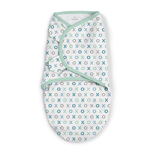 SwaddleMe 1 Piece Original Swaddle, Colorful XO, Small