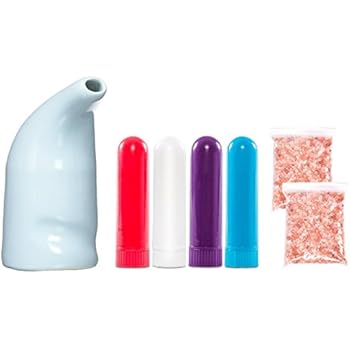 Amazon.com: Natural Solutions Himalayan Pink Salt Inhaler,Therapy ...