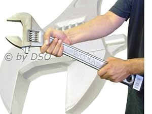 Trade Quality 24 inch Extra Large Adjustable Spanner SP048: Amazon.co ...