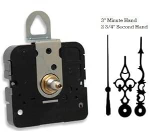 Amazon.com: Takane Quartz Clock Movement Mechanism With 3" Serpentine ...